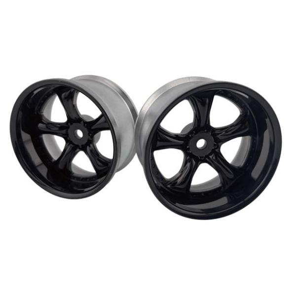 在庫状況：お取り寄せ/※画像はイメージです。実際の商品とは異なる場合がございます。LAB WORK VS KF # WHEEL STANDARD RIM off 6 High Gloss Black 2本入 です。