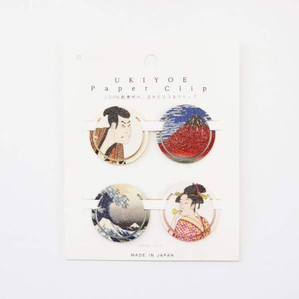 在庫状況：お取り寄せ/お届け：1〜2週間/2019年11月 発売/◆歌舞伎の隈取りがデザインされた紙クリップ。◆特殊な強化紙(ファイバーペーパー)が使用されているため、水にも強く、とても丈夫なクリップです。/[UPC009]