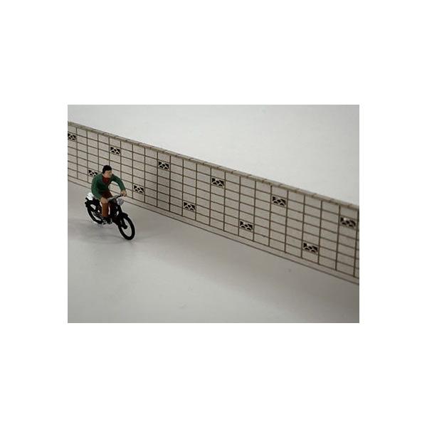 在庫状況：お取り寄せ/お届け：1〜2ヶ月/2022年04月 発売/※画像はイメージです。実際の商品とは異なる場合がございます。※人形は付属しません。梅桜堂のレイアウト用品、ブロック塀【1/83スケール】です。