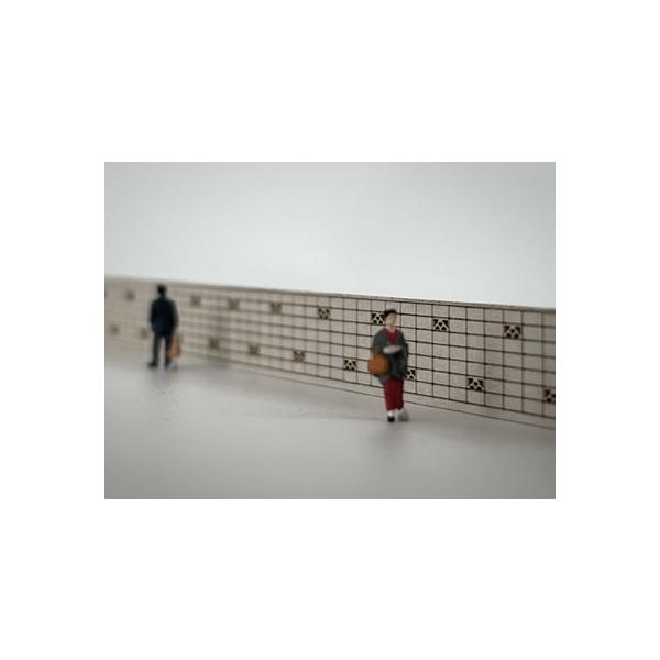 在庫状況：お取り寄せ/お届け：1〜2ヶ月/2022年04月 発売/※画像はイメージです。実際の商品とは異なる場合がございます。※人形は付属しません。梅桜堂のレイアウト用品、ブロック塀です。