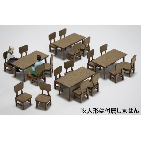 在庫状況：お取り寄せ/お届け：1〜2ヶ月/2023年08月 発売/※画像は完成イメージです。本製品は着色済みペーパーキットです。梅桜堂のペーパーキットストラクチャー、家具セットB【1/83スケール】です。