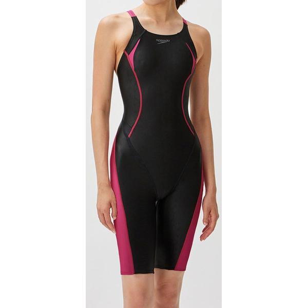 在庫状況：お取り寄せ/3日〜8日で出荷/※画像はイメージです。◆毎日泳ぐマスターズスイマーのためのレディースオープンバックニースキン。◆ペットボトルを再利用した、リサイクルポリエステル糸を使用した環境配慮型素材を採用。◆優れた伸縮性と高いは...