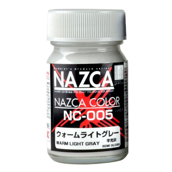 在庫状況：在庫あり/2017年06月 発売/※画像はイメージです。実際の商品とは異なる場合がございます。ガイアノーツ NAZCAカラー NC-005 ウォームライトグレーです。