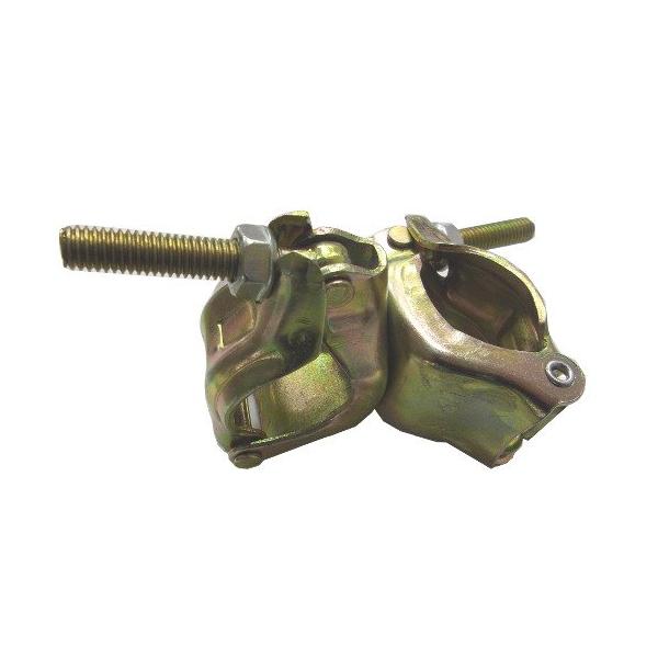 在庫状況：お取り寄せ/お届け：約1週間/※構造が圧着方式で引張強度が低いため、足場などでのご使用はできませんのでご注意下さい。◆農業用の小屋や足場など、幅広い分野でご使用ください。◆丸パイプ同士を留める金具です。◆ボルト締のため、しっかりと...