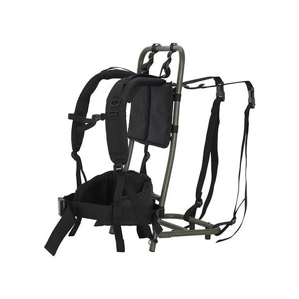 在庫状況：お取り寄せ/◆より厚手のベルト・パッドを備えたアルミ製背負子。/[BBC909エクセル]