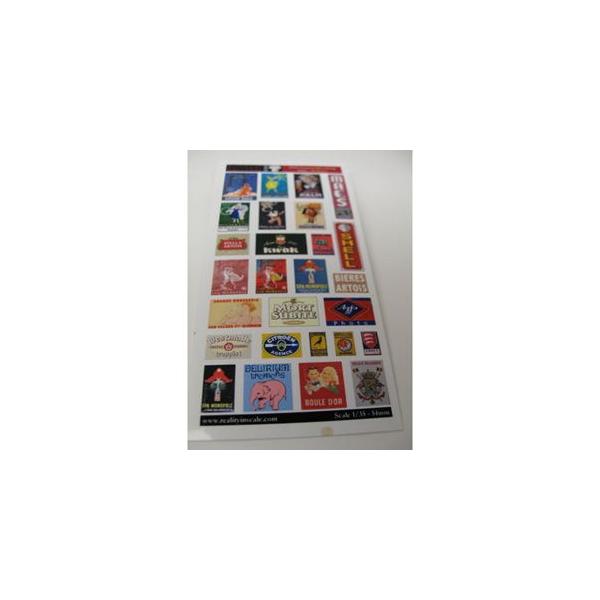 在庫状況：お取り寄せ/※画像はイメージです。実際の商品は履帯のみになります。Reality In Scale 1/35 WWII ベルギーの広告 ポスターセットです。