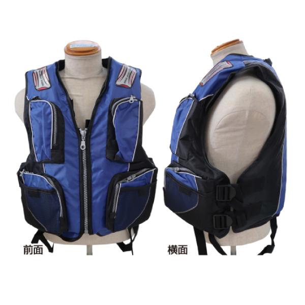 在庫状況：お取り寄せ/※国土交通省認定品ではございません。◆浮力材取り外し可。丸洗いOK/[FV6155BL]