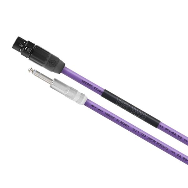 在庫状況：お取り寄せ/お届け：1〜2週間/◆XLR Female端子⇔TRS端子◆精密導体”102SSC”を採用したPA-02 V2 series◆レコーディング、エディット、ミキシング、さらにマスタリングまで、すべてを高い次元で表現するN...