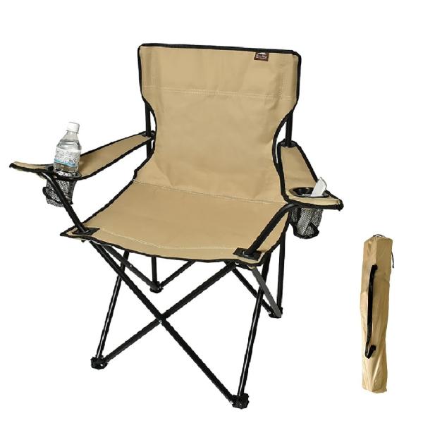 在庫状況：在庫僅少/◆ゆったりくつろげるアームレスト付き　背面メッシュポケット付き◆持ち運びに便利な収納袋付き/[K10523BE]