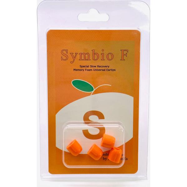 在庫状況：お取り寄せ//2020年10月 発売/◆Symbio F“スーパースロウ・リカバリー フォームイヤーピース”◆高域の減退を防ぐため特別な素材を配合◆全帯域に渡ってクリアな音と遮音性を両立しました/[SYMBIOFS]