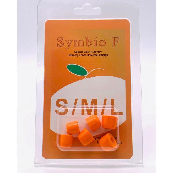 在庫状況：お取り寄せ//2020年10月 発売/◆Symbio F“スーパースロウ・リカバリー フォームイヤーピース”◆高域の減退を防ぐため特別な素材を配合◆全帯域に渡ってクリアな音と遮音性を両立しました/[SYMBIOFSML]