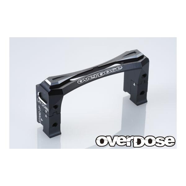 在庫状況：お取り寄せ/3日〜6日で出荷/※画像はイメージです。実際の商品とは異なる場合がございます。OVERDOSE 2Way レイアウトアルミサーボマウント(For GALM Vacula Divall Vacula II/ブラック) です。
