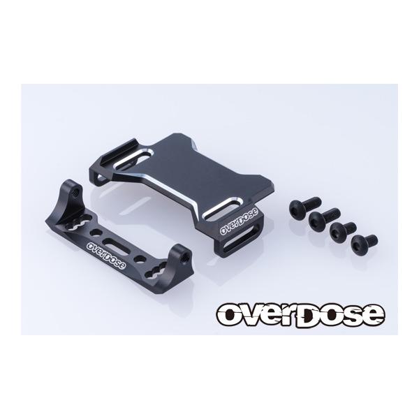 在庫状況：お取り寄せ/3日〜6日で出荷/2026年02月 発売/※画像はイメージです。実際の商品とは異なる場合がございます。OVERDOSE JT アルミリヤ ESC マウント Type-2 (For GALM シリーズ / ブラック)です。