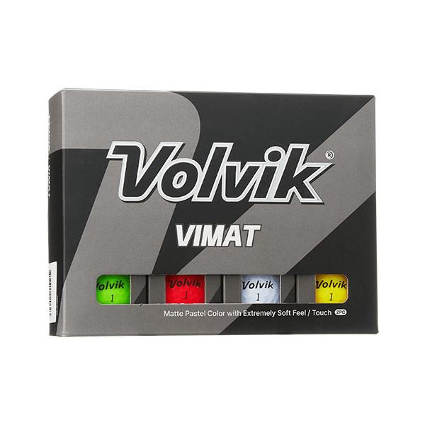 在庫状況：お取り寄せ/◆ボルビック VIMAT P ゴルフボール。◆ホワイト、グリーン、レッド、イエローのアソート/[VV5PNA07999DZ]