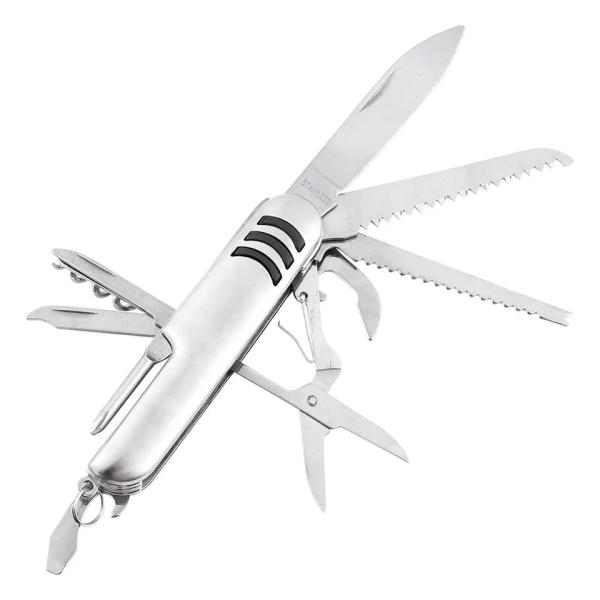 在庫状況：お取り寄せ/お届け：約2週間/◆アウトドア、携帯用、防災時に◆小さいのに多機能◆オールステンレス製で丈夫/[DLYU268]