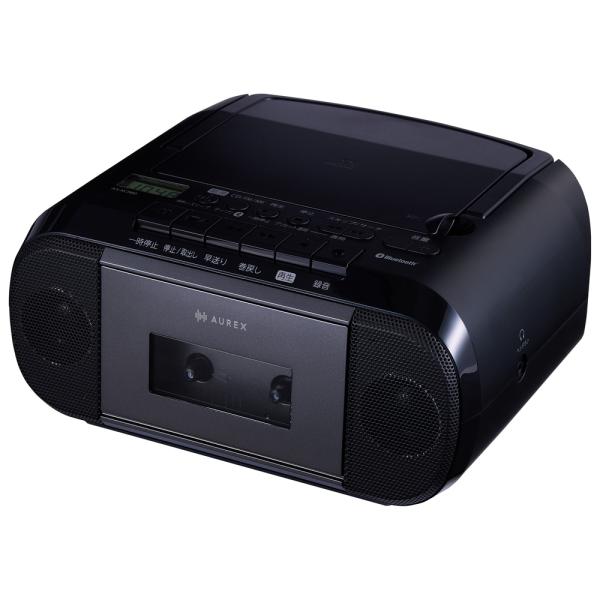 在庫状況：在庫あり/2026年04月 発売/◆密閉型高磁力スピーカーとBluetooth受信機能を搭載◆カセットテープがよく見えるデカ窓と押しやすいデカボタン採用◆対応規格：CD、ラジオ、カセット、Bluetooth/[AXKCR80K]