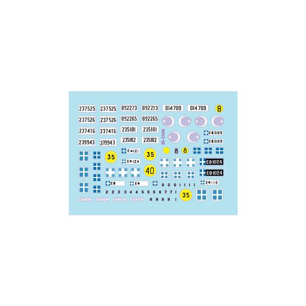在庫状況：お取り寄せ/2025年01月 発売/※画像はイメージです。実際の商品とは異なる場合がございます。STAR DECALS 1/35 現用 キプロス紛争1974#1 トルコとギリシャ系キプロス軍のAFV M47/M48A1/M106A...