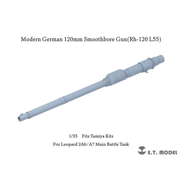在庫状況：お取り寄せ/2025年09月 発売/※画像はイメージです。実際の商品とは異なる場合がございます。※セット内容以外は別売りです。E.T.MODEL　1/35 現用 ドイツ レオパルド2A6/A7主力戦車 120mm Rh-120 L...