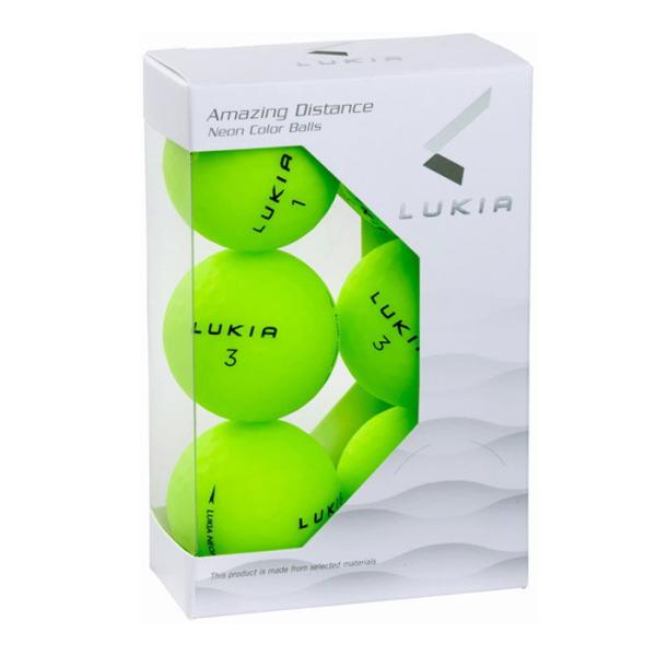 在庫状況：在庫あり/※R＆Aにて規制されている初速値を超えている為、公式の試合ではご使用になれません。◆超反発+NEON LUKIA(ルキア)ゴルフボール。/[LUKIA6PYE]
