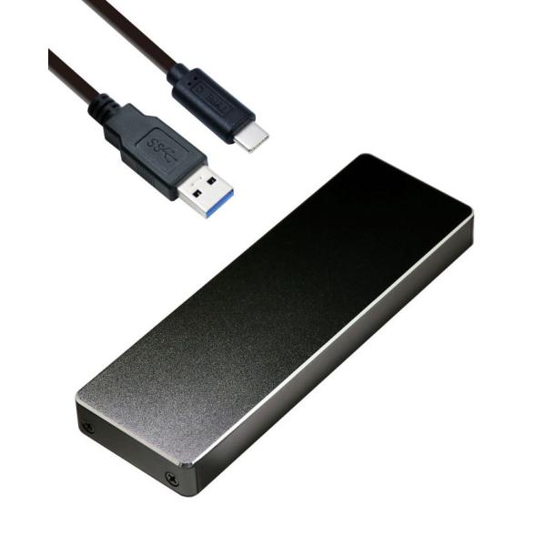 在庫状況：在庫僅少/2018年09月 発売/※ 本製品は、必ずUSB3.1 Gen1(USB3.0)/USB3.1 Gen2ポートに接続して使用してください。◆クリエーターが選ぶプロ仕様! 超高速転送規格NVMe M.2 SSDポータブルケ...