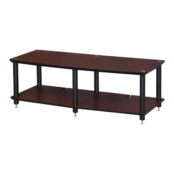 在庫状況：お取り寄せ/※こちらの商品はお客様組み立て品となります。　配達時に組立作業をご依頼の場合、別途有料にて承ります。　組み立てを依頼される場合は、ご注文時にお申し付け下さい。ダークチェリー棚板・ブラックポール仕様/[AI02DB]