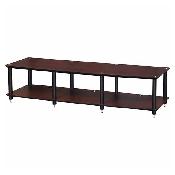 在庫状況：お取り寄せ/※こちらの商品はお客様組み立て品となります。　配達時に組立作業をご依頼の場合、別途有料にて承ります。　組み立てを依頼される場合は、ご注文時にお申し付け下さい。ダークチェリー棚板・ブラックポール仕様/[AI22DB]