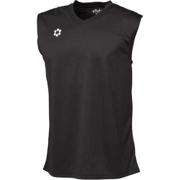 在庫状況：お取り寄せ/3日〜8日で出荷/◆高い通気性と軽量性を実現する機能素材。◆アウターシャツ着用時を考慮した広いVネックディティールデザイン。/[IMOSA21830BLACKL]