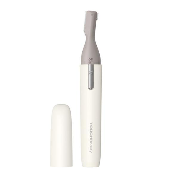 在庫状況：お取り寄せ/※乾電池は別売です。◆顔と体のムダ毛をこれ1台で◆肌に優しい丸い刃先◆便利な長短ダブル刃設計/[TB1658BWH]