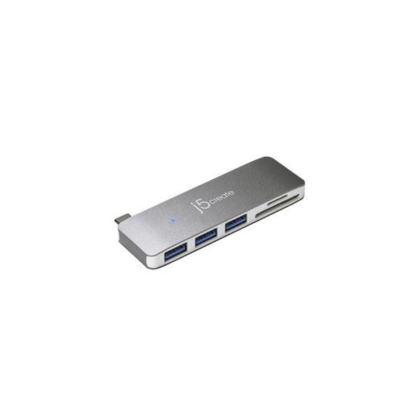 在庫状況：お取り寄せ/2018年11月 発売/◆MacBookなどUSB Type-Cコネクタ搭載したノートパソコンを拡張することができる直結タイプUSBドック◆USB Type-CコネクタからUSB3.0ポート x 3、SDカード・Mic...