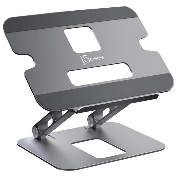 在庫状況：お取り寄せ/2022年09月 発売/◆無段階設計により自由に角度と高さを調整することで、ノートPCを最適な高さまで持ち上げて測量と姿勢も改善することができます。◆アルミ合金素材・高い耐久性、最大荷重4KG/[JTS127]