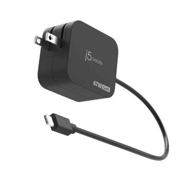 在庫状況：お取り寄せ/3日〜5日で出荷/2023年06月 発売/◆純正アダプターより小さい!外出勤務の利器。超小型USB-Cノートパソコン充電器◆最大PD67WでPCと端末に充電◆別途でケーブルの用意が不要/[JUP1565N]