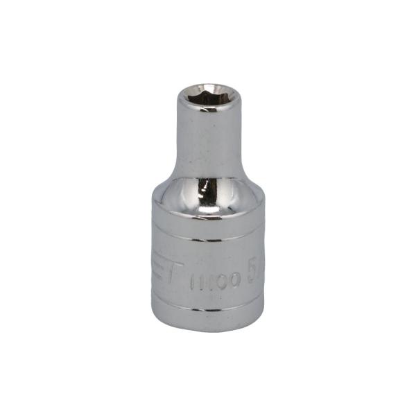 在庫状況：お取り寄せ/3日〜5日で出荷/◆ミラー仕上げのメッキが美しいスタンダードソケット。◆ボルト・ナットを傷めにくい面接触タイプ。◆六角タイプ。/[11100シグネツト]