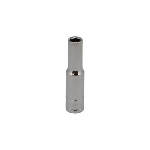 在庫状況：お取り寄せ/3日〜5日で出荷/◆ミラー仕上げのメッキが美しいディープソケット。◆ボルトの貫通したナットや、奥まった所での作業に最適。◆ボルト・ナットを傷めにくい面接触タイプ。/[11406シグネツト]