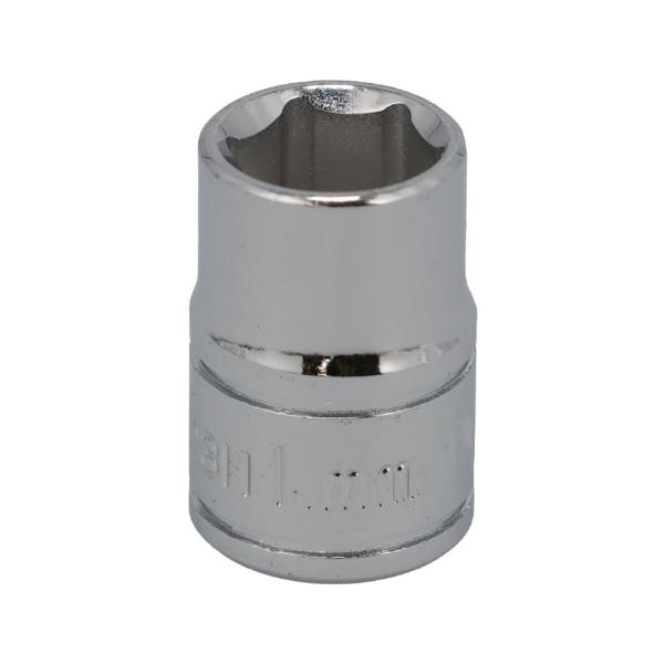 在庫状況：お取り寄せ/3日〜5日で出荷/◆ミラー仕上げのメッキが美しいスタンダードソケット。◆ボルト・ナットを傷めにくい面接触タイプ。◆六角タイプ。/[12311シグネツト]