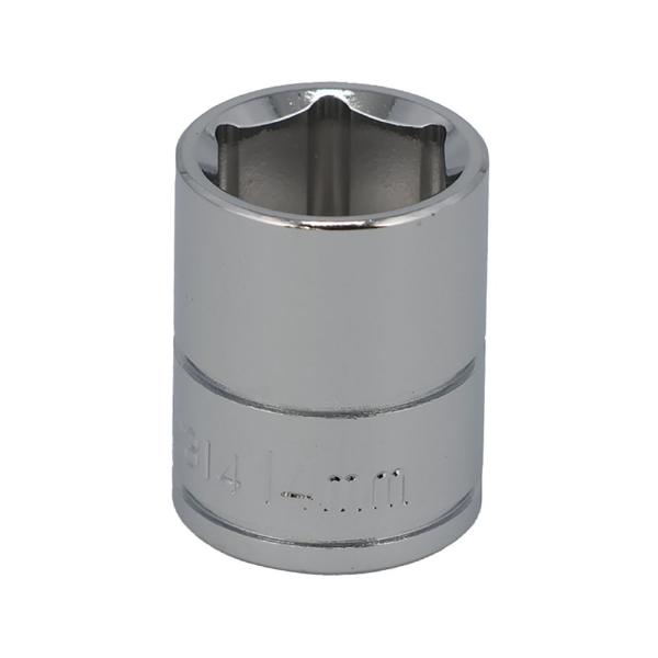 在庫状況：お取り寄せ/3日〜5日で出荷/◆ミラー仕上げのメッキが美しいスタンダードソケット。◆ボルト・ナットを傷めにくい面接触タイプ。◆六角タイプ。/[12314シグネツト]