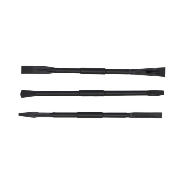 在庫状況：お取り寄せ/3日〜5日で出荷/※無理な力をかけると先端の破損や、曲がりにつながる可能性があります。※耐溶剤性がありますが、詳細な適合情報はございません。◆傷をつけにくいTPR素材のミニプライバーセットです◆耐衝撃性、耐摩耗性、潤滑...