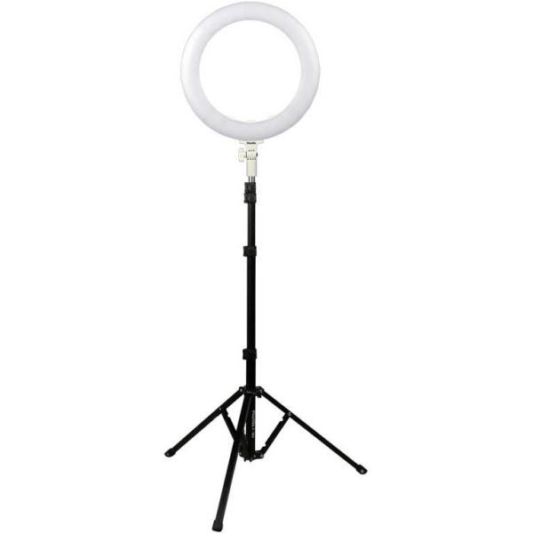 在庫状況：お取り寄せ/◆直径15インチ(約38cm)のリング型LEDライト◆Phottix LEDエコシステム(ECO2 IR)IRワイヤレスリモコン◆最薄部20mmのコンパクト設計/[NUADARING40C]