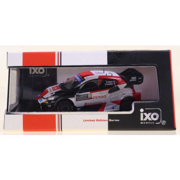 在庫状況：お取り寄せ/2024年02月 発売/※画像はイメージです。実際の商品とは異なる場合がございます。イクソ 1/43 トヨタ GR ヤリス RALLY1 2023年モンテカルロラリー優勝 #17 スペシャルパッケージ です。ドライバー...