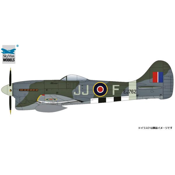 在庫状況：お取り寄せ/2023年07月 発売/※画像はイメージです。実際の商品とは異なる場合がございます。ホビーマスター 1/72 ホーカーテンペスト Mk.V"イギリス空軍 第274飛行隊"です。