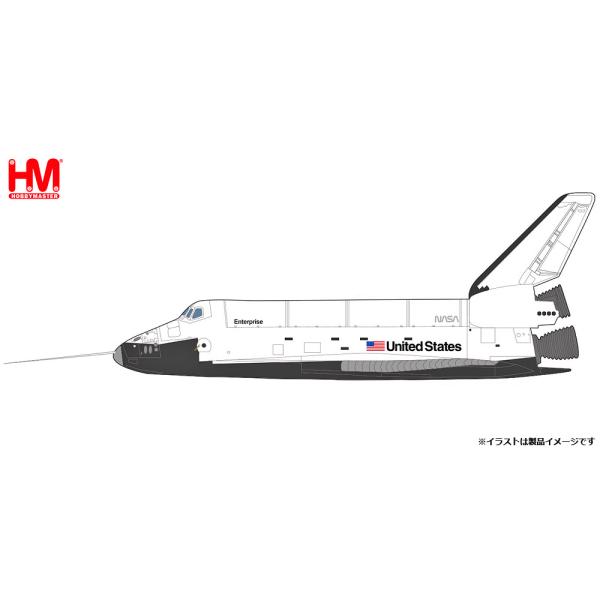 在庫状況：お取り寄せ/2023年03月 発売/※画像はイメージです。実際の商品とは異なる場合がございます。ホビーマスター　1/200 スペースシャトル・オービタ "エンタープライズ 1977"です。