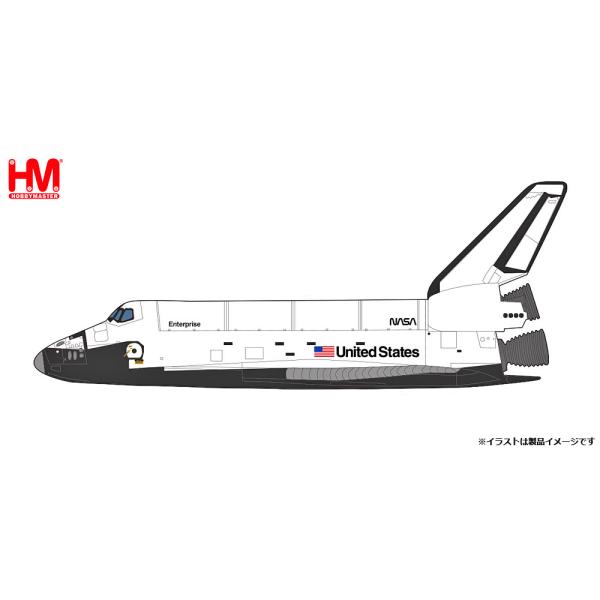 在庫状況：お取り寄せ/2024年02月 発売/※画像はイメージです。実際の商品とは異なる場合がございます。ホビーマスター 1/200 スペースシャトル・オービタ"エンタープライズ イントレピッド博物館" です。
