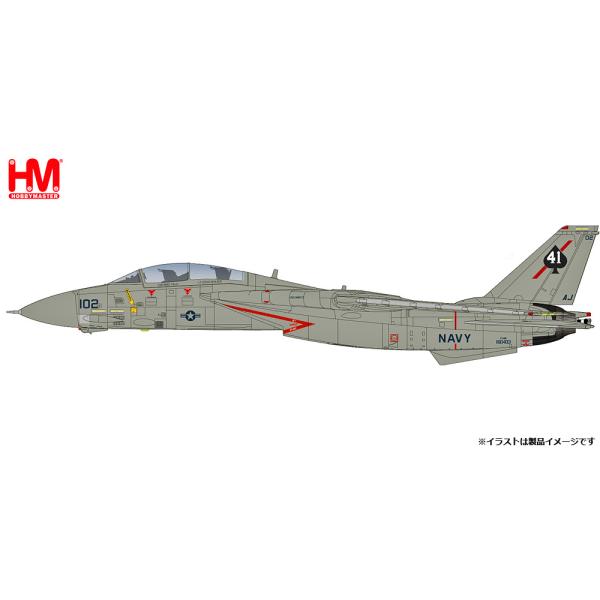 在庫状況：お取り寄せ/◆2024年11月 発売/※画像はイメージです。実際の商品とは異なる場合がございます。ホビーマスター 1/72 F-14A トムキャット 第41戦闘攻撃飛行隊 ”スホーイ・キラー 1981” です。