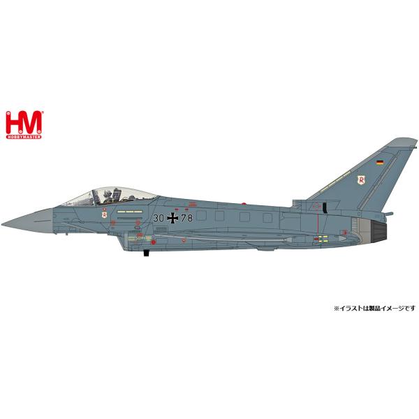在庫状況：お取り寄せ/◆2025年06月 発売/※画像はイメージです。実際の商品とは異なる場合がございます。ホビーマスター　1/72 ユーロファイター・タイフーン "ドイツ空軍 2021" w/GBU-48 です。