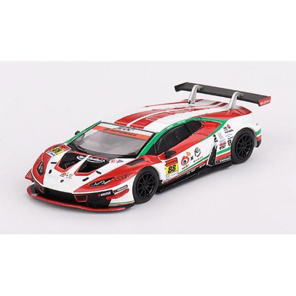 在庫状況：お取り寄せ/2023年11月 発売/※画像はイメージです。実際の商品とは異なる場合がございます。MINI-GT 1/64 ランボルギーニ ウラカン GT3 EVO #88 JLOC 2022Super GT Series(左ハンド...