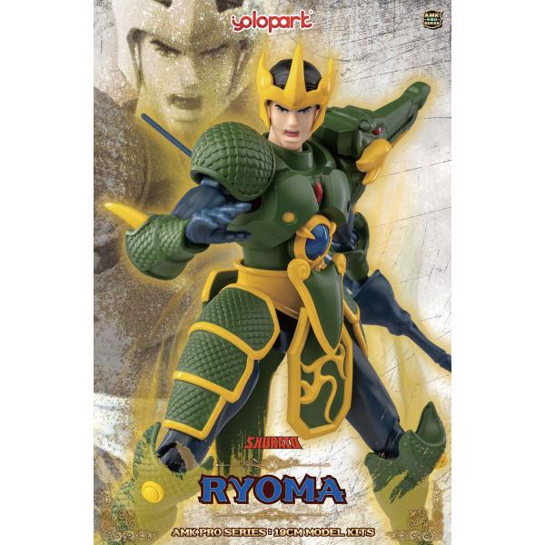 在庫状況：在庫僅少/2026年02月 発売/※画像はイメージです。実際の商品とは異なる場合がございます。童友社 AMK PRO X シリーズ 龍王リョウマ(初回限定版) です。