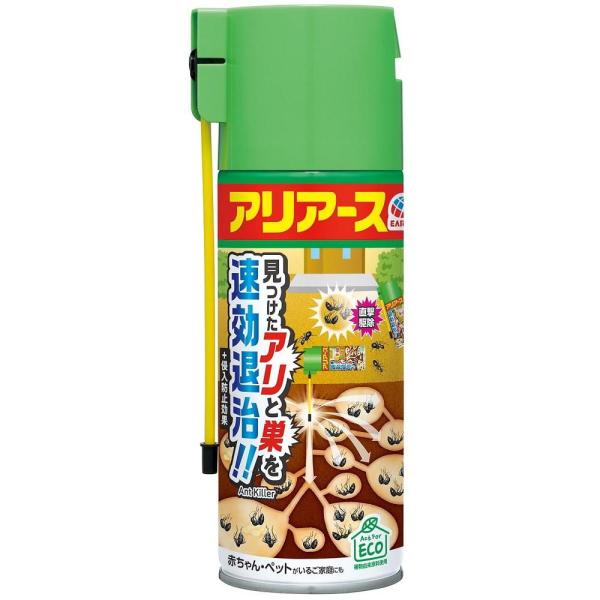 在庫状況：お取り寄せ/7日〜10日で出荷/※仕様及び外観は改良のため予告なく変更される場合がありますので、最新情報はメーカーページ等にてご確認ください。◆いろいろな種類のアリにすぐれた効果を発揮するエアゾールです。◆直接スプレーして駆除した...