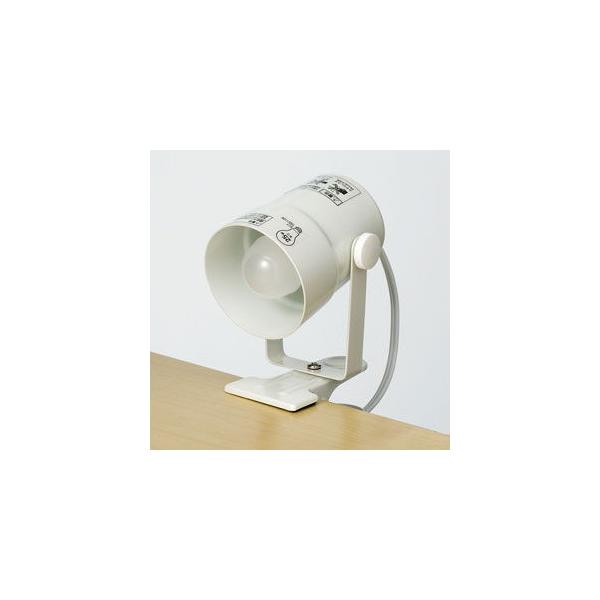 在庫状況：お取り寄せ/3日〜5日で出荷/◆クリップ式なので店舗の補助照明や机周りなどにパチッと挟んで使用できます◆上下左右の角度調整ができます◆中間スイッチ付きで、コードを抜かずに点灯/消灯ができます/[SPOTBNE17CPW]