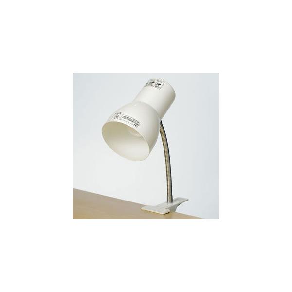 在庫状況：お取り寄せ/お届け：2〜3週間/◆クリップ式なので店舗の補助照明や机周りなどにパチッと挟んで使用できます◆上下左右の角度調整ができます◆中間スイッチ付きで、コードを抜かずに点灯/消灯ができます/[SPOTBLNE26CPW]