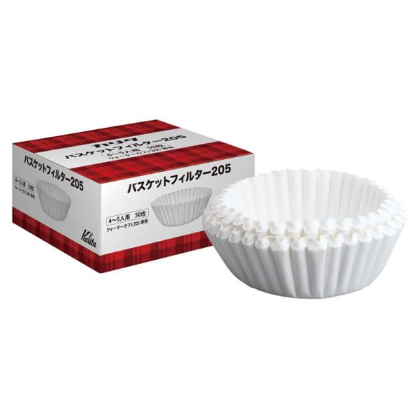 在庫状況：お取り寄せ/◆コーヒーフィルター◆カリタ　ウォーターカフェ205専用◆50枚入/[22175カリタ]