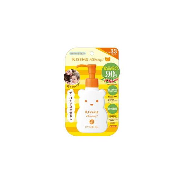 在庫状況：在庫あり/※商品画像とデザイン・カラーが異なる場合がございます。予めご了承下さい。◆食品成分90％のUVカットジェル。◆やさしさはそのままにSPF33＋＋＋パワーアップ!◆天然うるおい成分配合で、さらっとしたつけ心地。◆せっけんで...